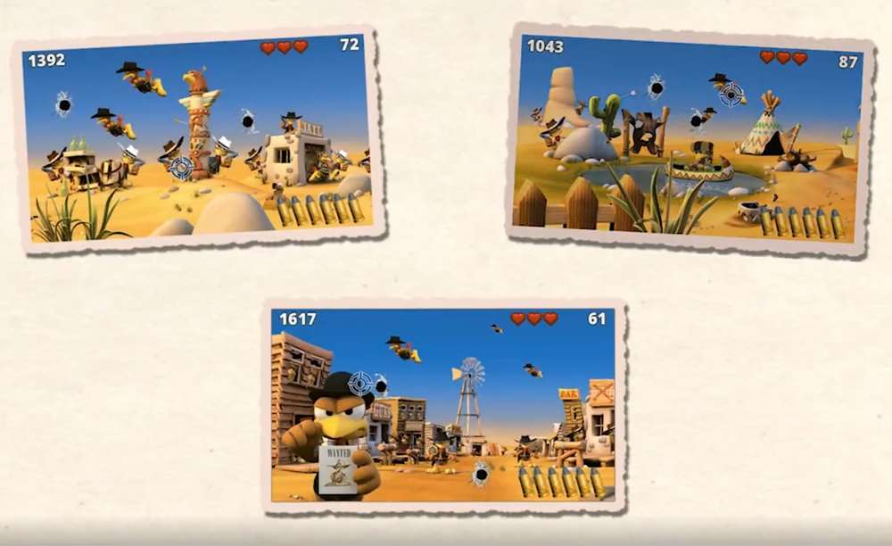 Moorhuhn Wanted: Der Kult-Shooter jetzt auch für PS5 & Switch