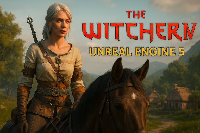 Unreal Engine 5 zeigt Tech-Demo mit Ciri aus Witcher IV